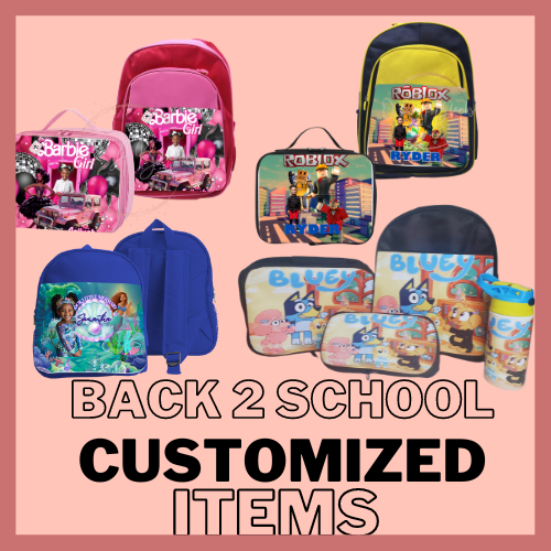 Customized Back to School – O & A Blanks and more