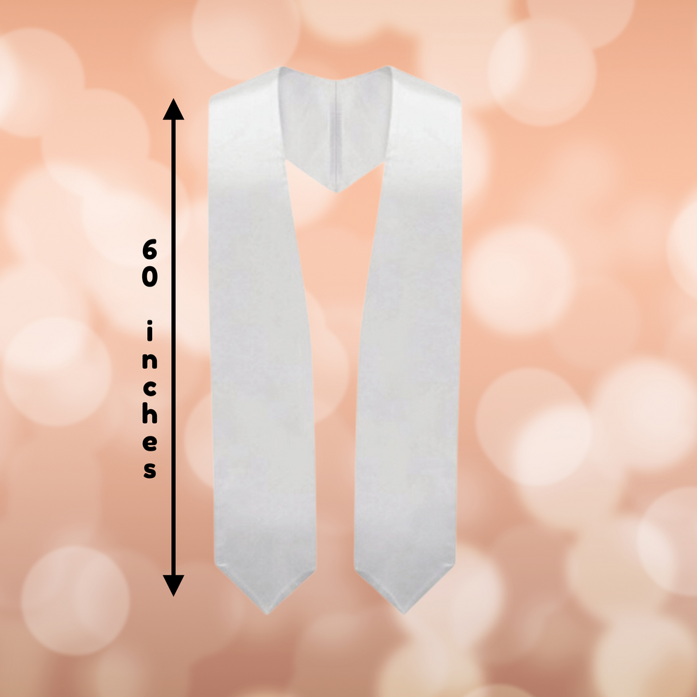 Blank Sublimation Graduation Stole – O & A Blanks and more